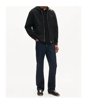 Kenzo Signature Embroidered Zip-up Hoodie