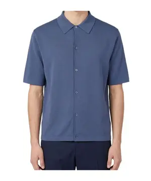 Paul Smith Checked Shirt - Blue