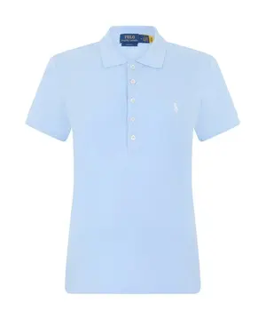 Polo Ralph Lauren Julie Slim Fit Polo Shirt - Blue