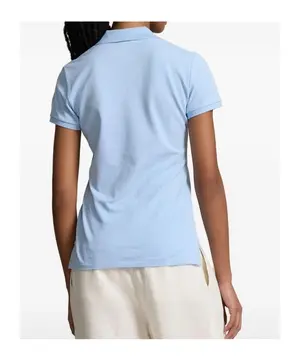 Polo Ralph Lauren Julie Slim Fit Polo Shirt - Blue