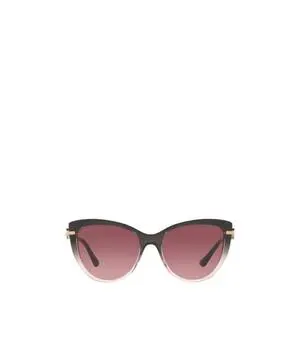 BVLGARI Gradual Logo Cat Eye Sunglasses - Pink