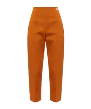 Marni High-waisted Tapered Leg Trousers