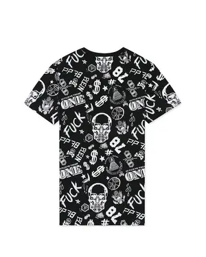 Philipp Plein Logo Printed T-shirt