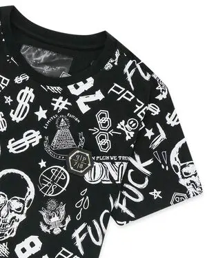 Philipp Plein Logo Printed T-shirt