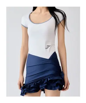 Jacquemus The Espiral T-shirt With Striped Edging