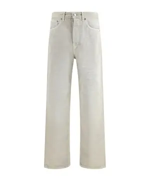 HAIKURE Logan Bull High-waist Jeans - White