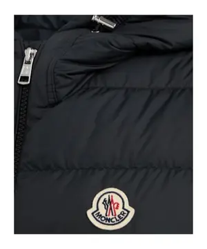 Moncler Puffer Vest With Hood - Black