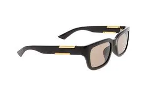 Bottega Veneta Rectangle Frame Sunglasses - Nude