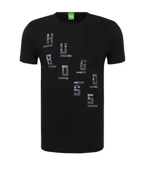 Hugo Boss Logo Details T-shirt - Black