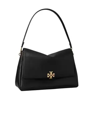 Tory Burch Charlie Large Shoulder Bag - Black