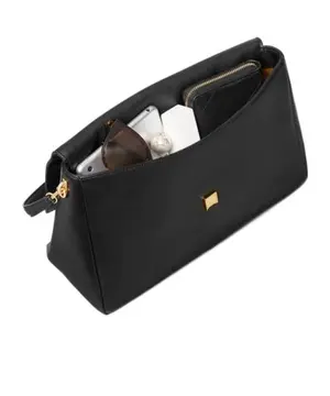 Tory Burch Charlie Large Shoulder Bag - Black