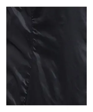 Moncler Down Vest With Stand Collar And Zipper Closure - Black