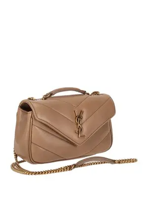 Saint Laurent Mini Loulou Chain-strap Crossbody Bag