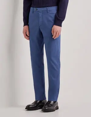 Canali Marine Regular Fit Chino Pants