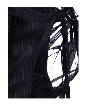 Issey Miyake High-neck Pleated Top
