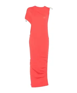 Coperni Knitted Dress With Asymmetrical Sleeves