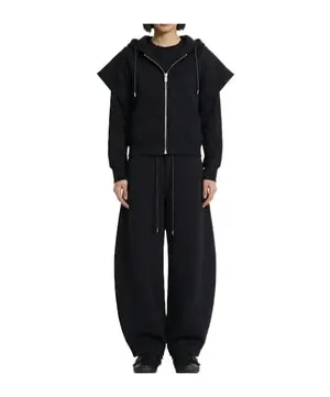 Sacai Sponge Cotton Blend Hoodie