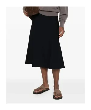 P.a.r.o.s.h Elasticated-waistband Midi Skirt