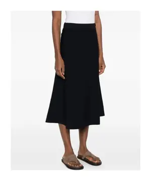 P.a.r.o.s.h Elasticated-waistband Midi Skirt