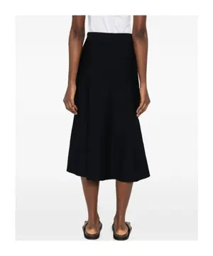 P.a.r.o.s.h Elasticated-waistband Midi Skirt