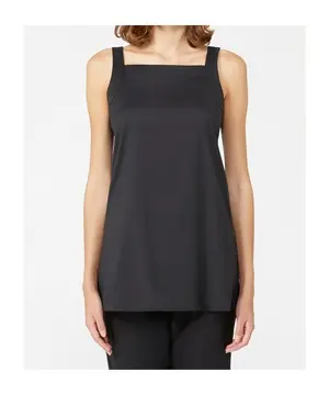 Max Mara Flowing Stretch Poplin Top