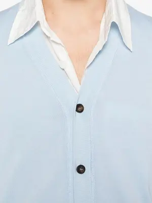Jacquemus V-neck Cardigan With Embroidered Detail