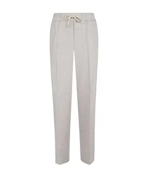 Peserico Drawstring Mélange Trousers