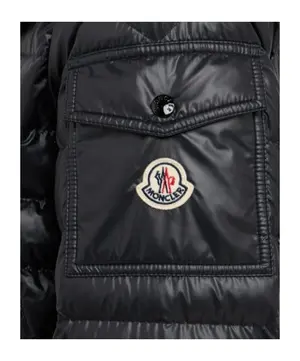 Moncler Lauros Tech Down Jacket - Black