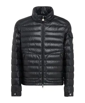 Moncler Lauros Tech Down Jacket - Black
