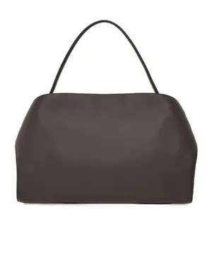 FERRAGAMO Soft Hug Bicolor Shoulder Bag - Black