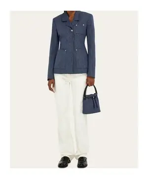 FERRAGAMO Mini Ribbon Bucket Bag