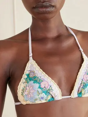 Zimmermann Indra Crochet Detail Bikini - No