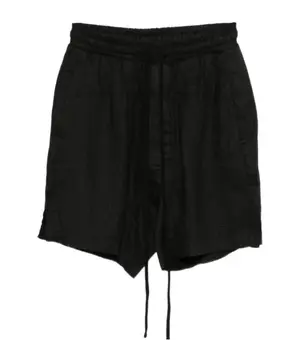 THOM KROM Mid-waist Drawstring Shorts