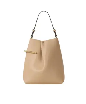 Givenchy Givenchy Pinch Me Pouch In Nappa Leather Sand