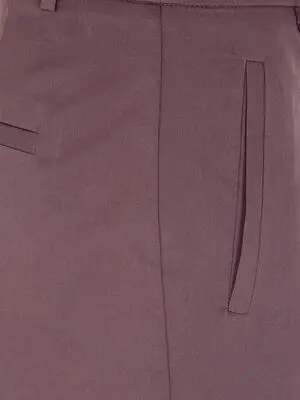 BLUGIRL Tailored Trousers With Slit Pockets - Gray