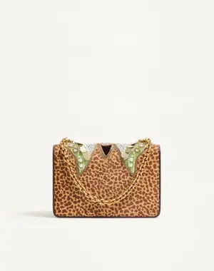 Valentino Garavani Vain Chain-strap Shoulder Bag - Brown