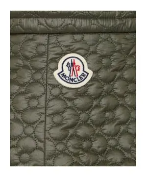 Moncler Floral Quilted Nylon Padded Mini Skirt