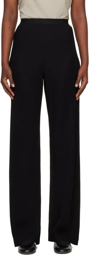 Wardrobe.NYC Crepe Bias Cut Casual Pants