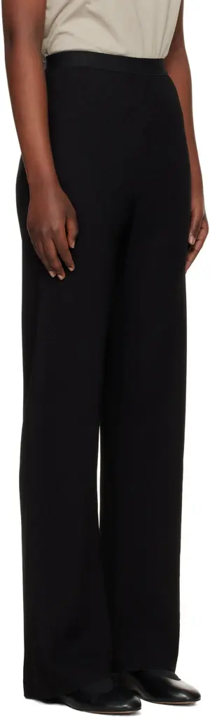 Wardrobe.NYC Crepe Bias Cut Casual Pants
