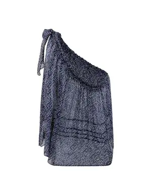 Isabel Marant Étoile One-shoulder Printed Top