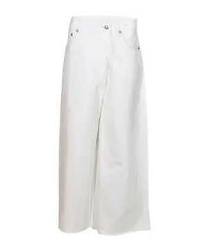 R13 High-rise Wide-leg Jeans