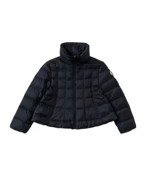 Moncler Quilted Down Jacket With Stand Collar