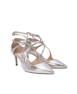 JIMMY CHOO Pointed Stilettos With Adjustable Straps