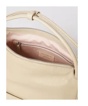 COCCINELLE Logo Strap Shoulder Bag - Nude