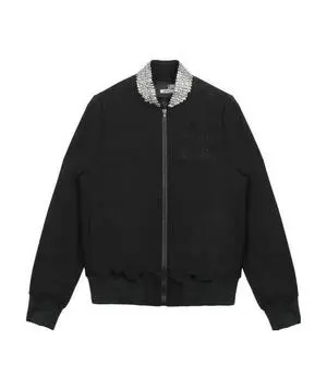 Moschino Embellished Logo Casual Jacket
