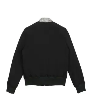 Moschino Embellished Logo Casual Jacket