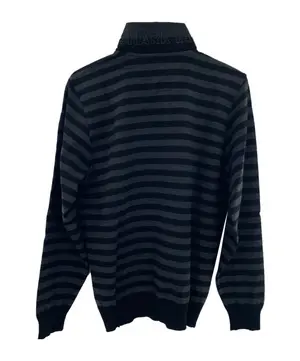 PAUL  SHARK Paul & Shark Striped Quarter Zip Sweater