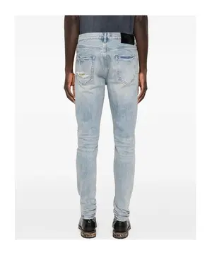 PURPLE BRAND Distressed Sequin Detail Jeans