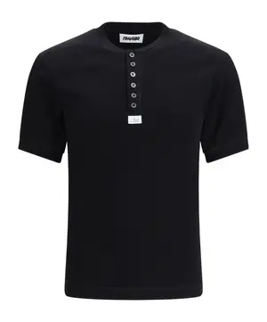 MAGLIANO Nudo Ribbed Henley T-shirt