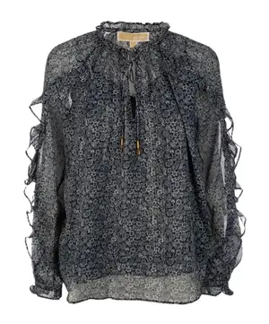 Michael Kors Floral Blouses